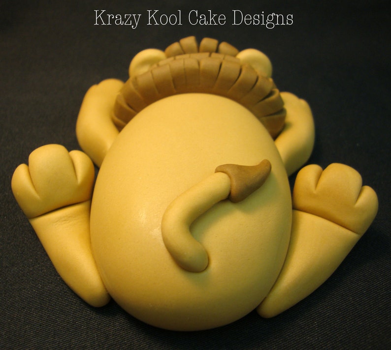 Lion Cake Topper - Etsy