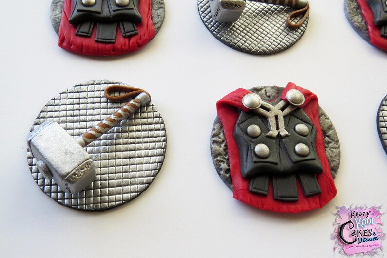 Thor Cupcake Toppers | Etsy