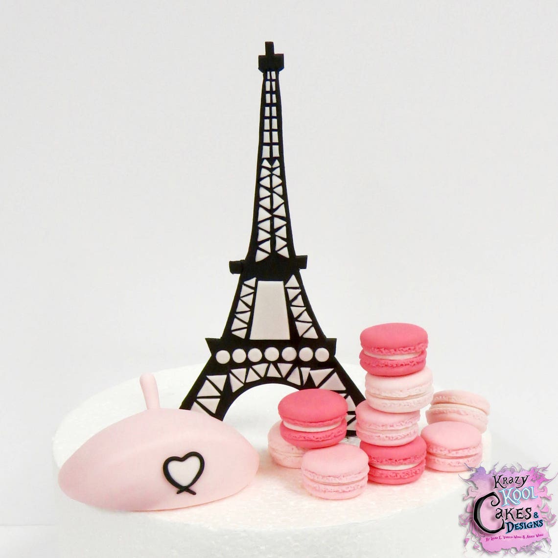Love of Paris Cake Topper Set - Etsy