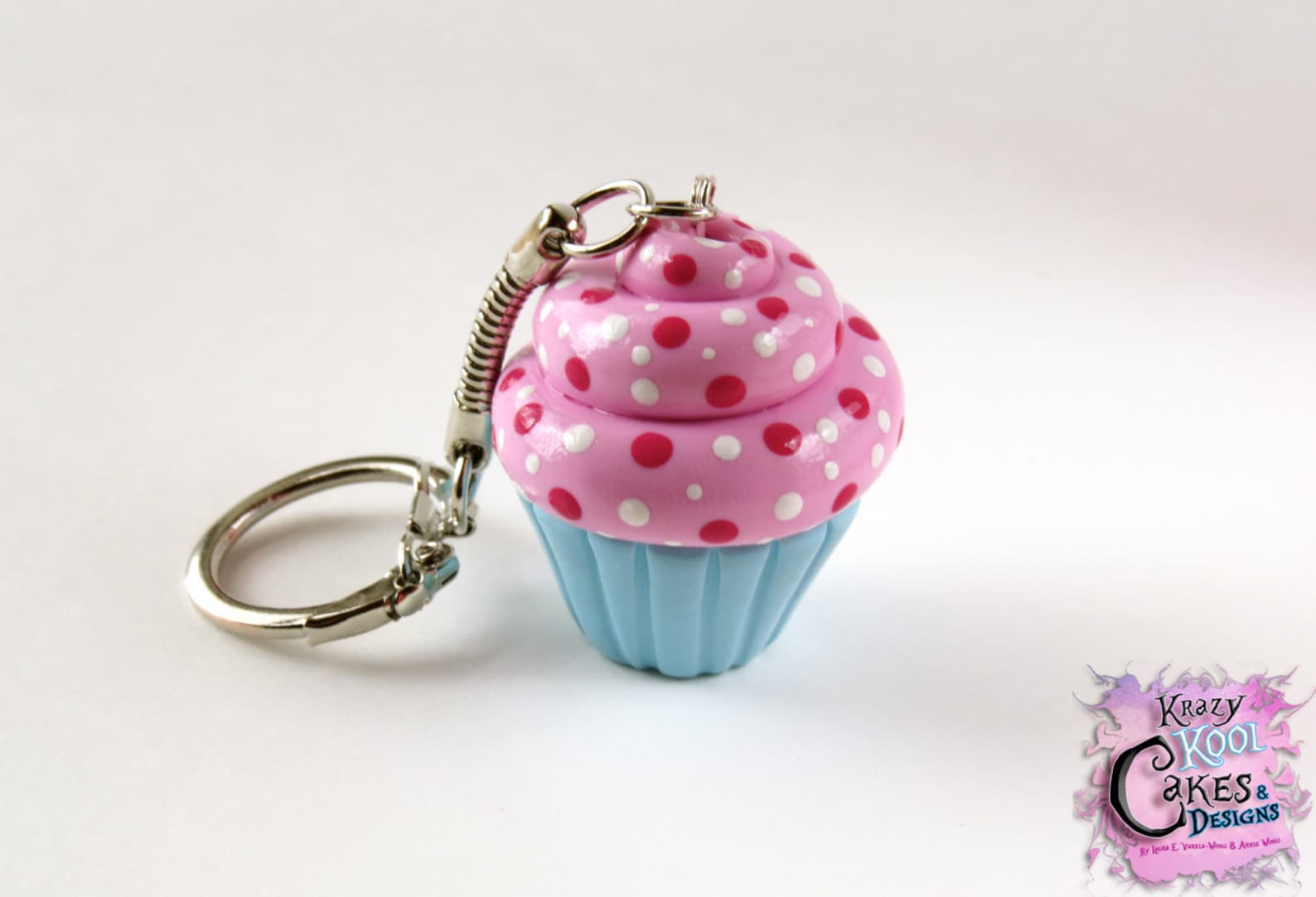Cupcake Keychain HANDMADE - Etsy