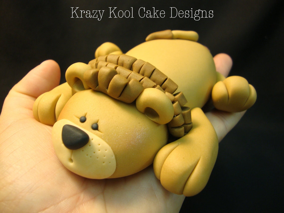 Lion Cake Topper - Etsy