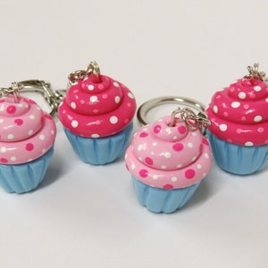 Cupcake Keychain HANDMADE - Etsy