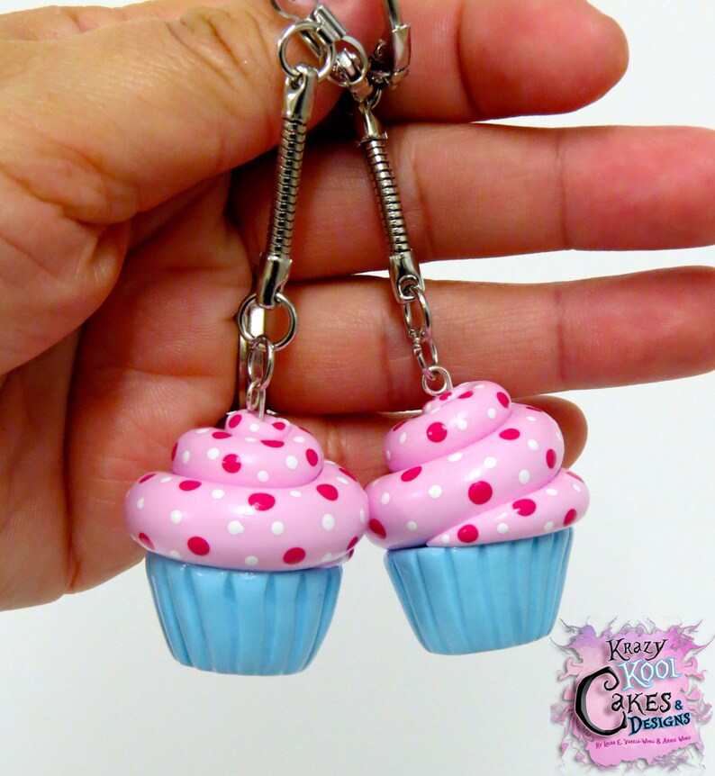 Cupcake Keychain HANDMADE - Etsy