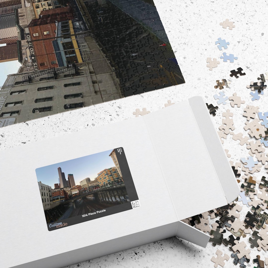 1,014 Piece Jigsaw Puzzle | Seattle Skyline From the South - Etsy