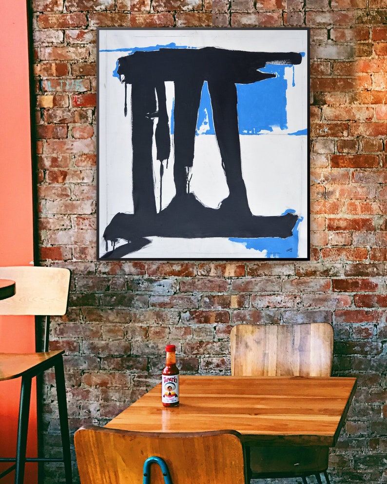 Romo Abstract Painting Modern Art Painting Art Blue Abstract Abstract ...