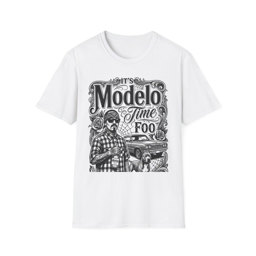It's Modelo Time Vintage Truck Cholo Art T-shirt | Cerveza, Lowrider ...