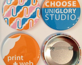 Full Color Buttons | Etsy