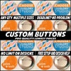 100 1 Inch Full Color Custom Buttons. We Can Make ANY Size Quantity in ...