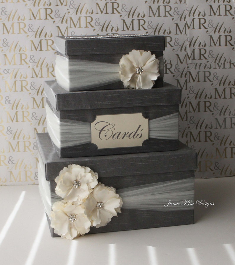 Wedding Card Box | Money Box | Card Box With Slot | Wedding Gift Card ...