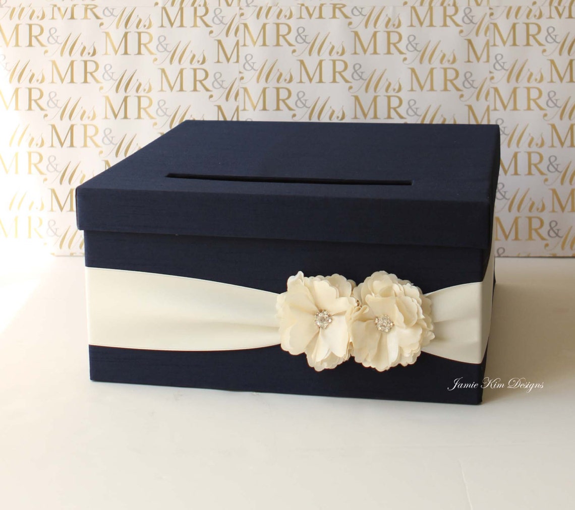Wedding Card Box Card Box for Wedding Gift Card Holder - Etsy