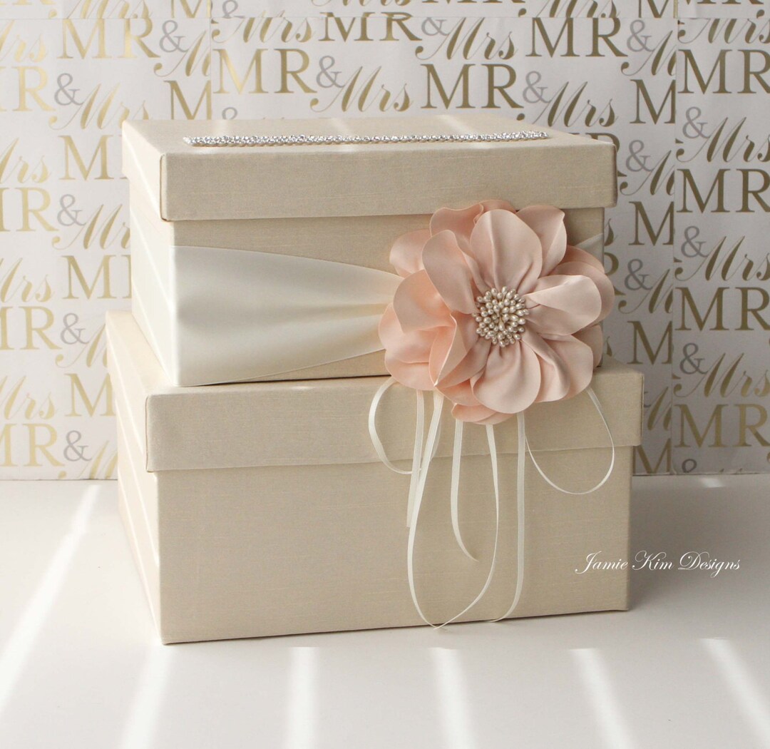 Wedding Card Box Gift Card Holder Wedding Money Box Card Box for ...