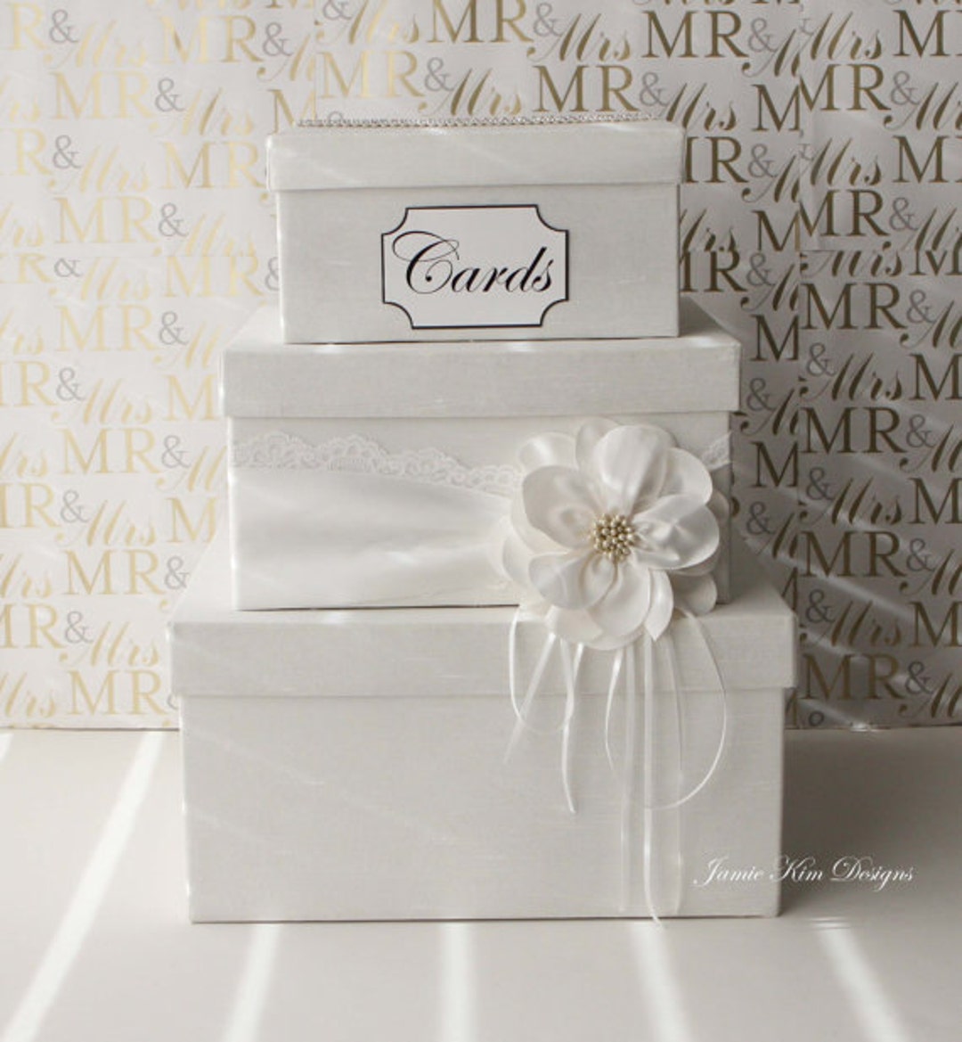Wedding Card Box I Wedding Money Box I Gift Card Box I Card Box With ...