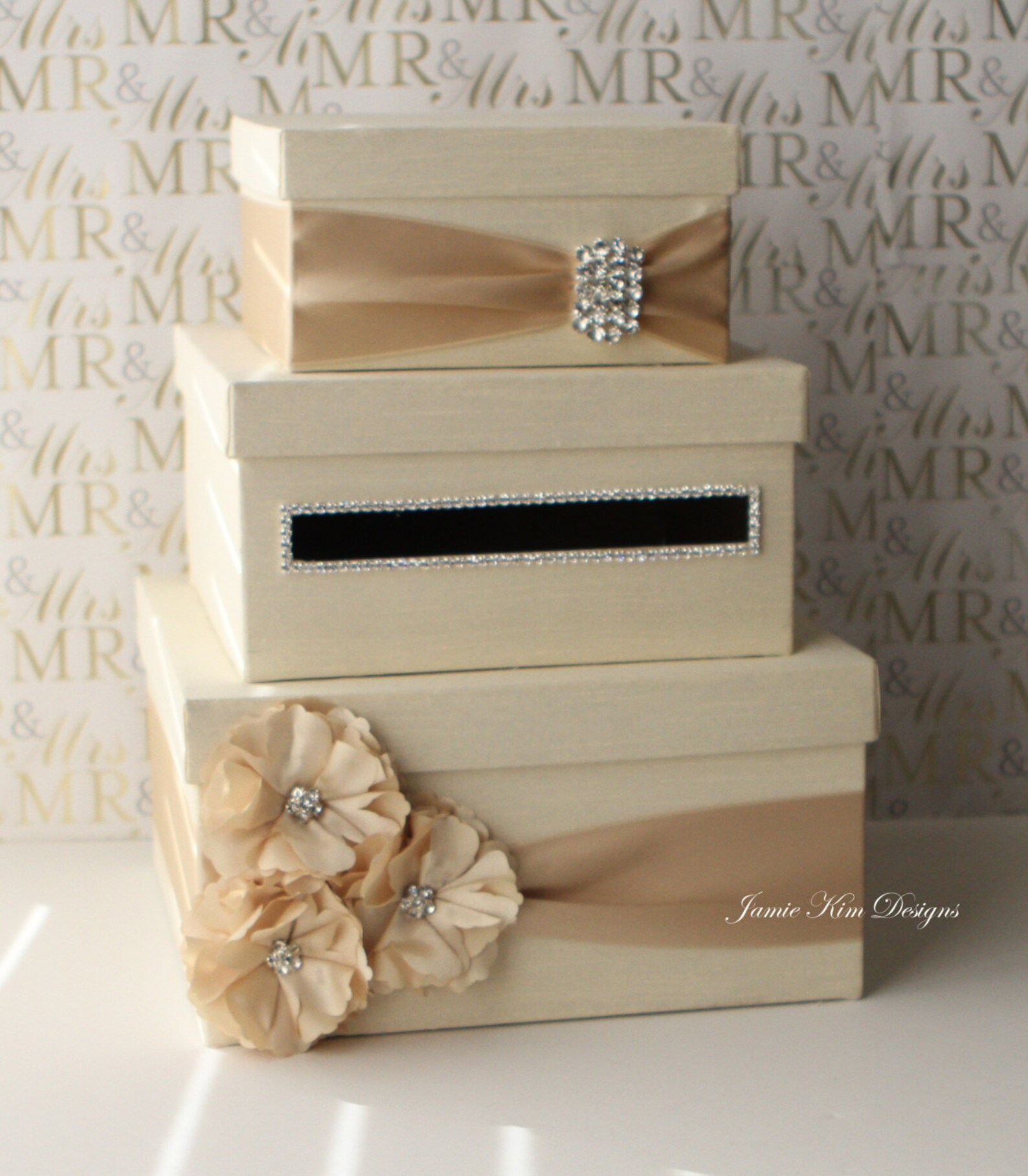 Wedding Card Box | Money Box | Card Box With Slot | Wedding Gift Card ...