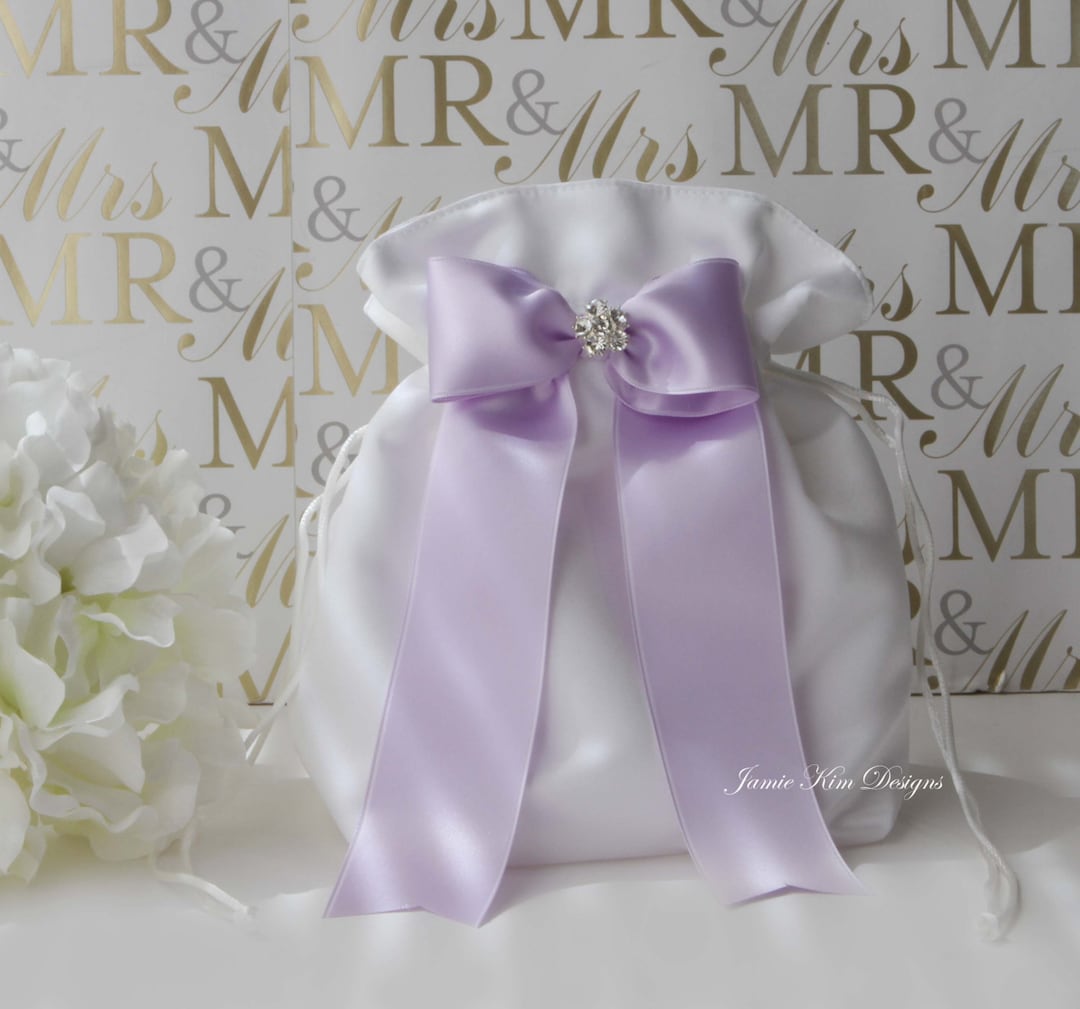 Wedding Dollar Dance Bag Bridal Money Bag Bridal Dollar - Etsy
