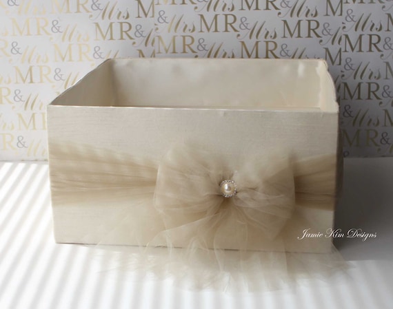Hat Box Wedding Card Holder