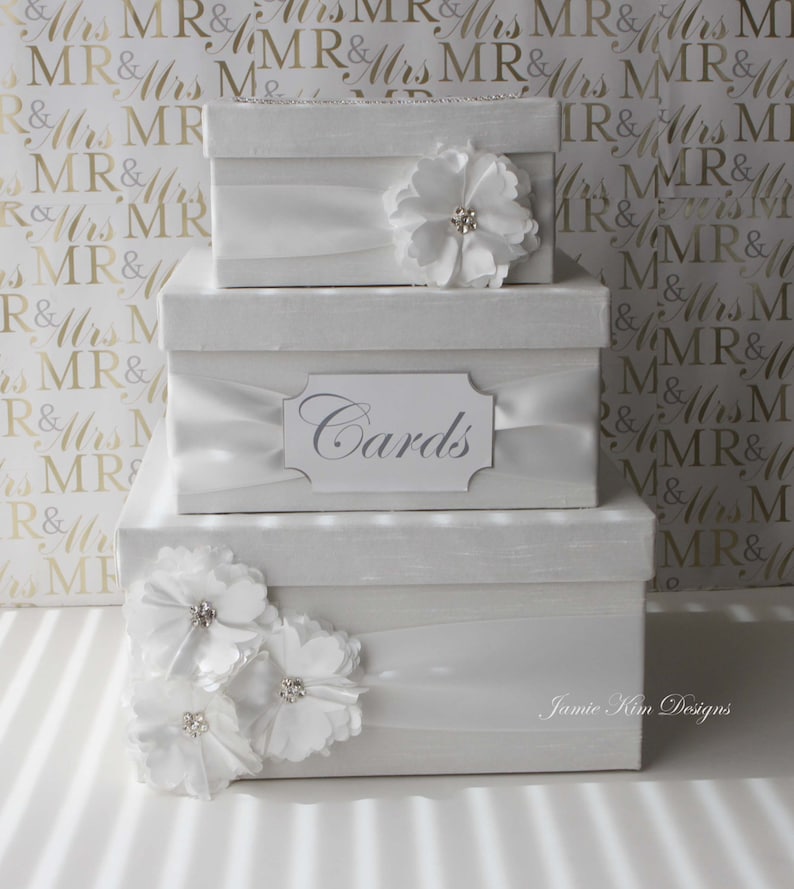 Wedding Card Box | Money Box | Card Box With Slot | Wedding Gift Card ...
