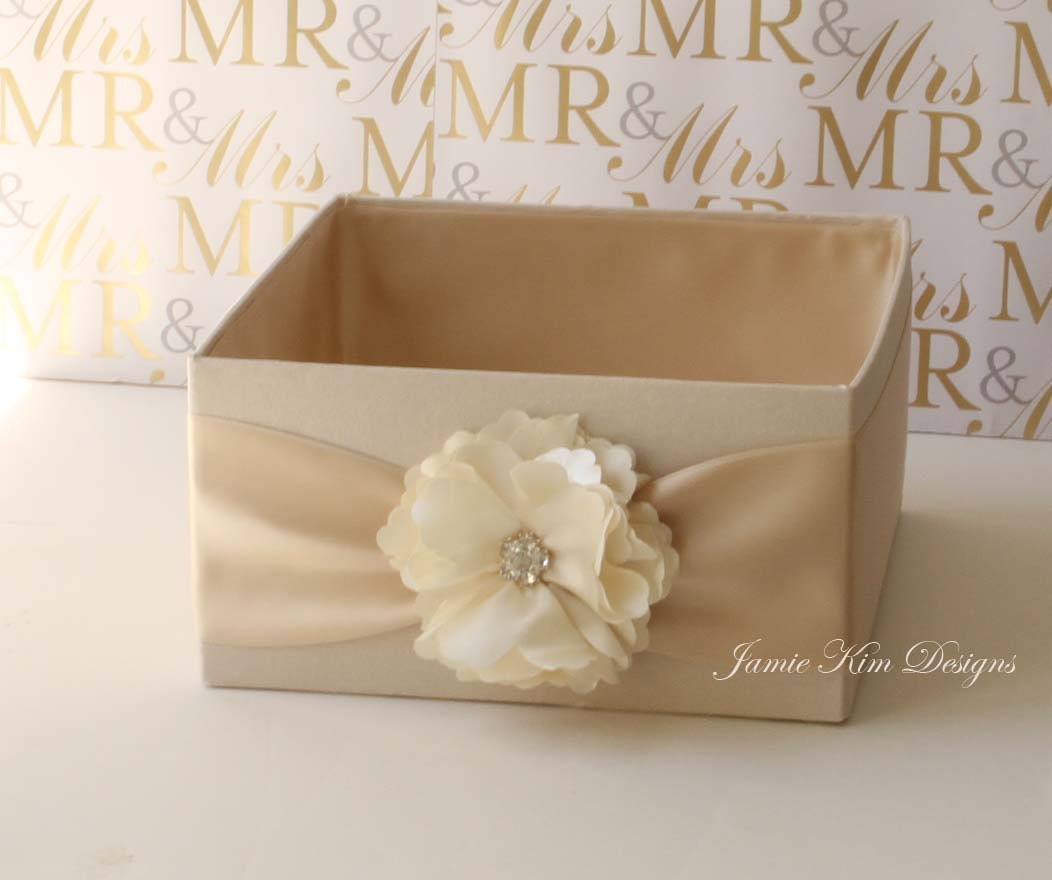Wedding Program Box | Favor Holder | Bubbles Holder | Fan Holder ...