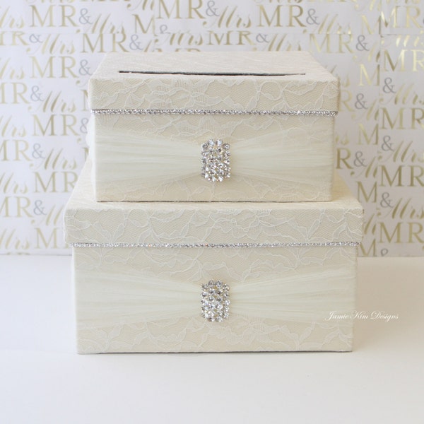 Lace Card Box - Etsy