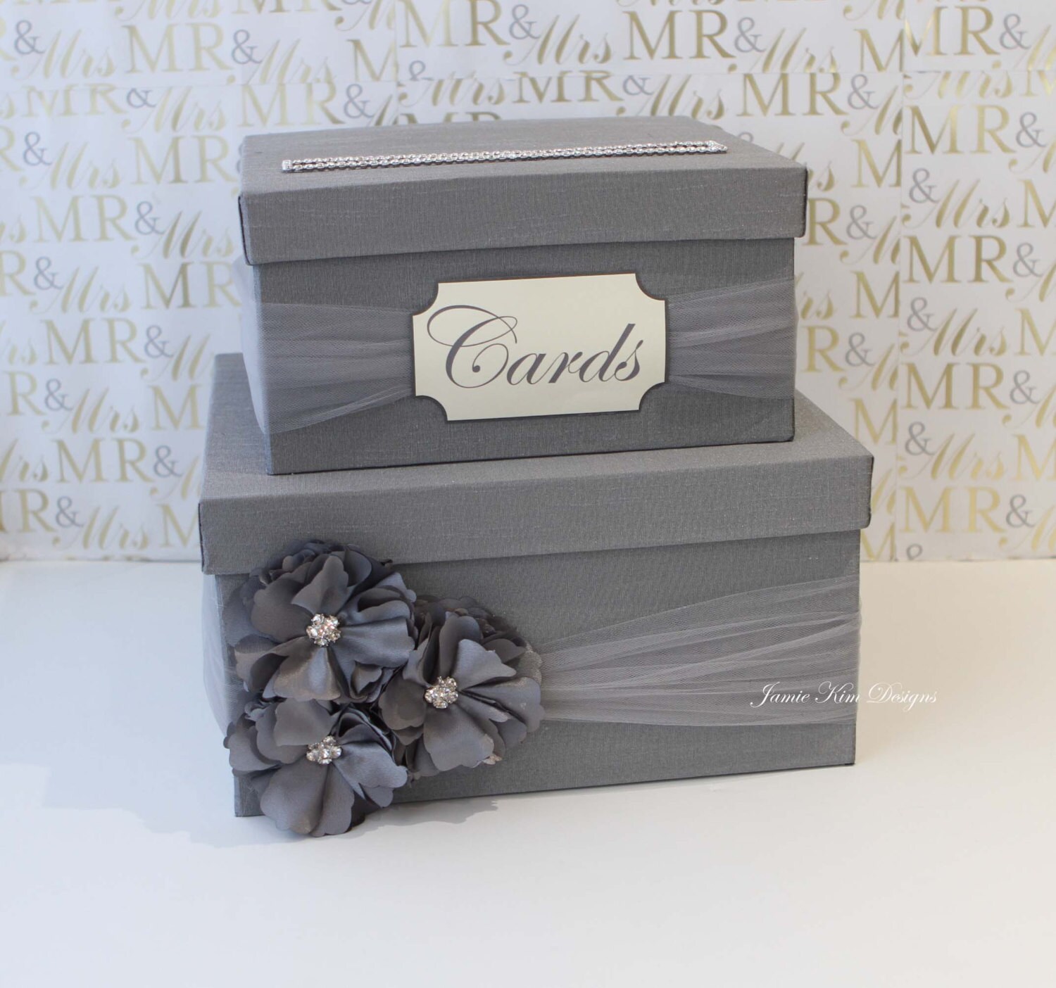 Card Box for Wedding Money Box Card Box With Slot Custom - Etsy