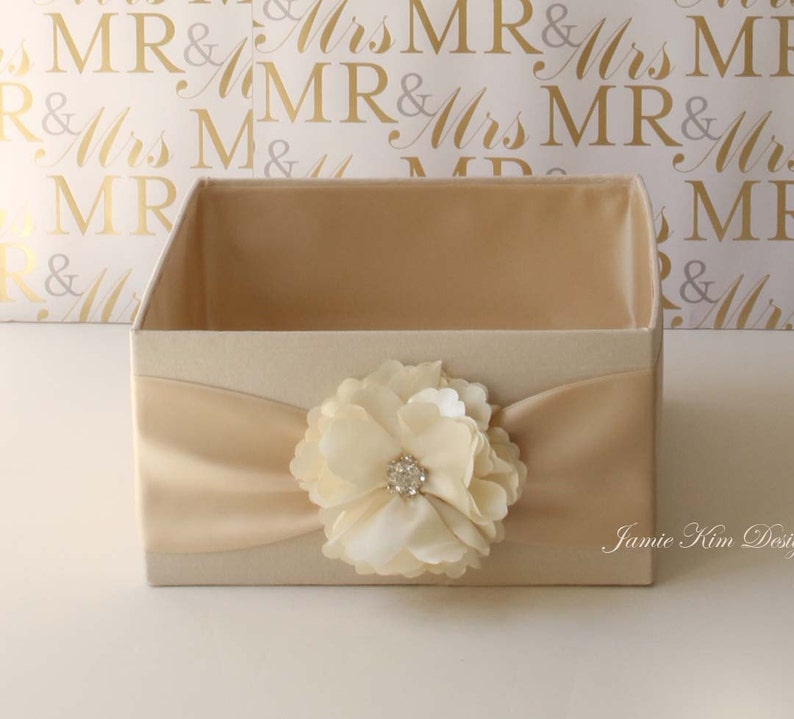 Wedding Program Box | Favor Holder | Bubbles Holder | Fan Holder ...