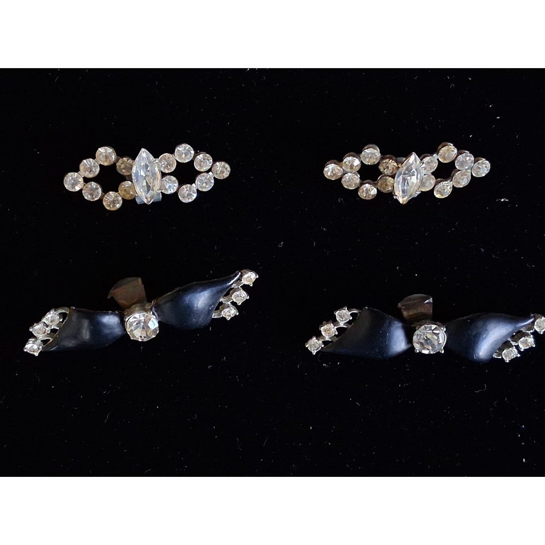 Vintage Shoe Clips Lot of 2 - Etsy