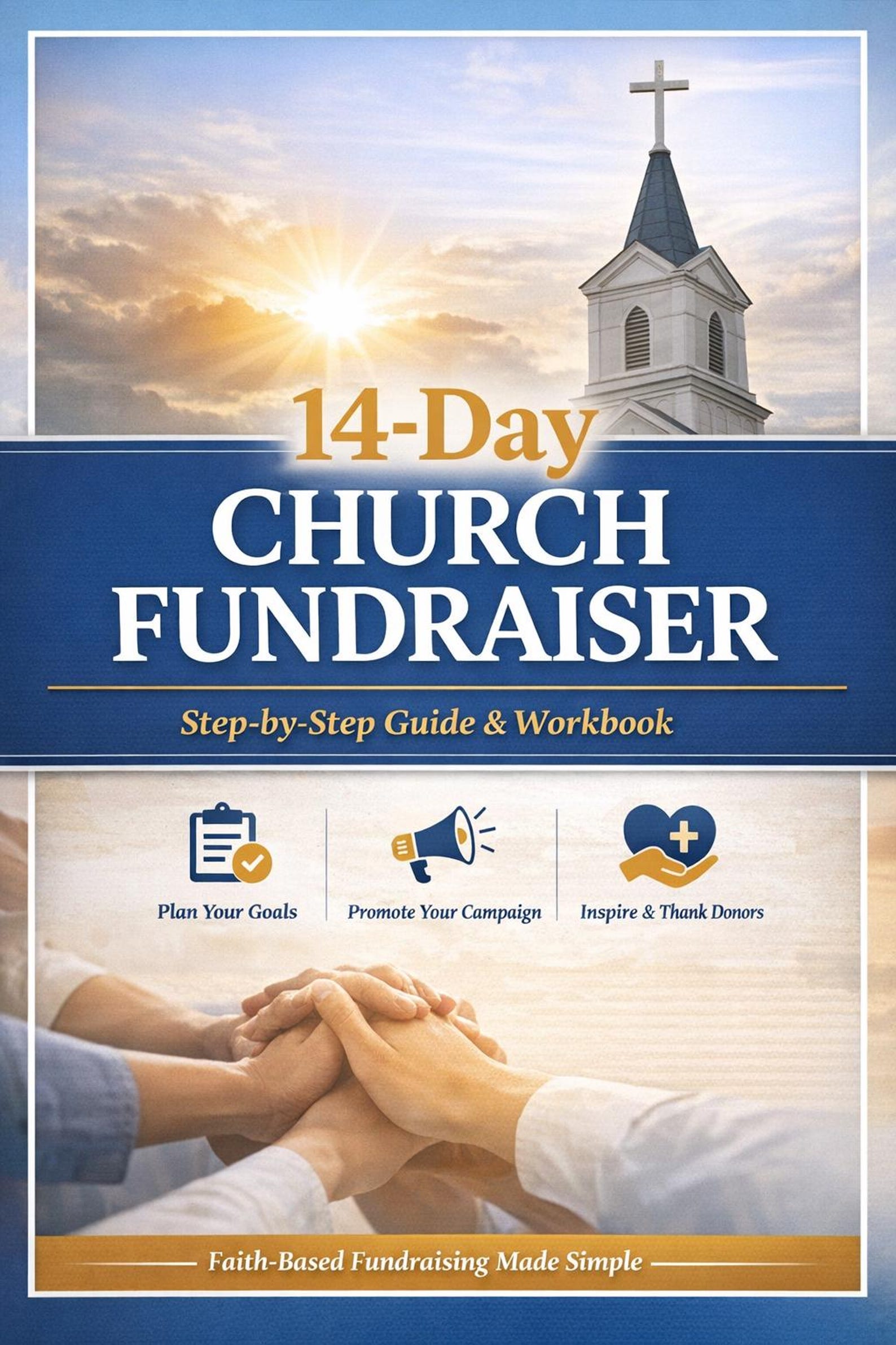 14-day Church Fundraiser Guide | Step-by-step Workbook for Faith-based ...