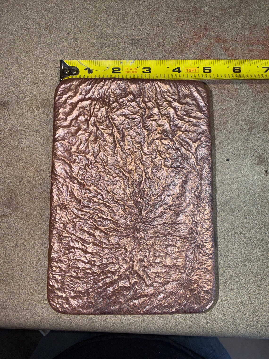 10lbs Hand Poured .999 Copper Ingot/bar. Raw Finish - Etsy