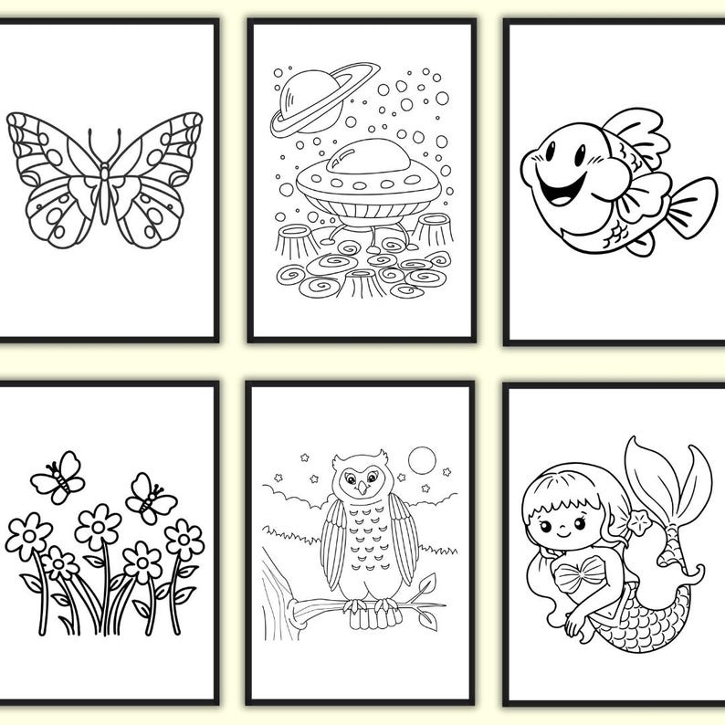 70 Printable Kindergarten Coloring Pages | Kids Activity Sheets ...
