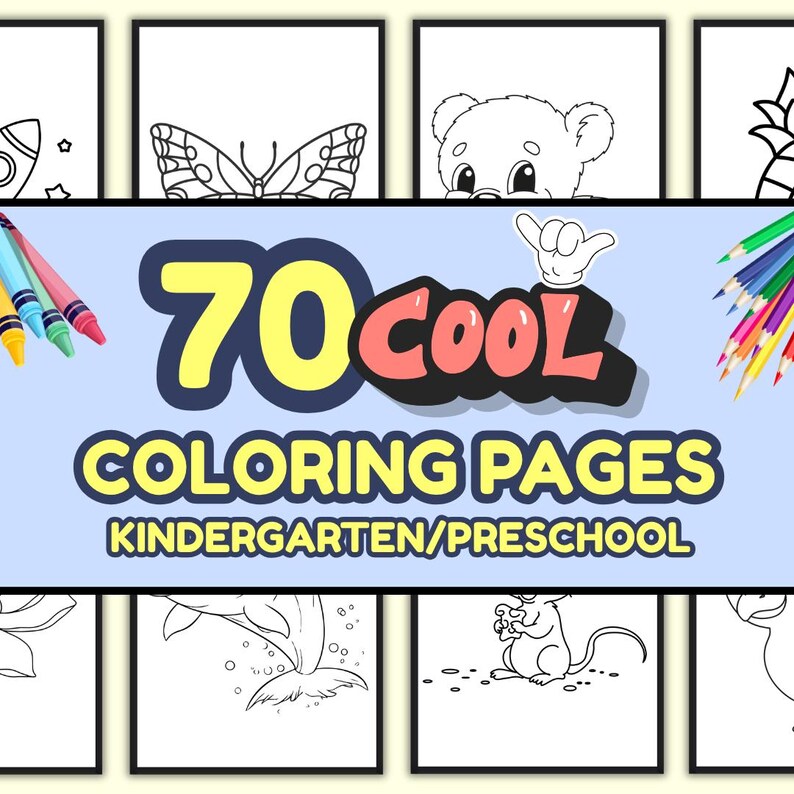 70 Printable Kindergarten Coloring Pages | Kids Activity Sheets ...