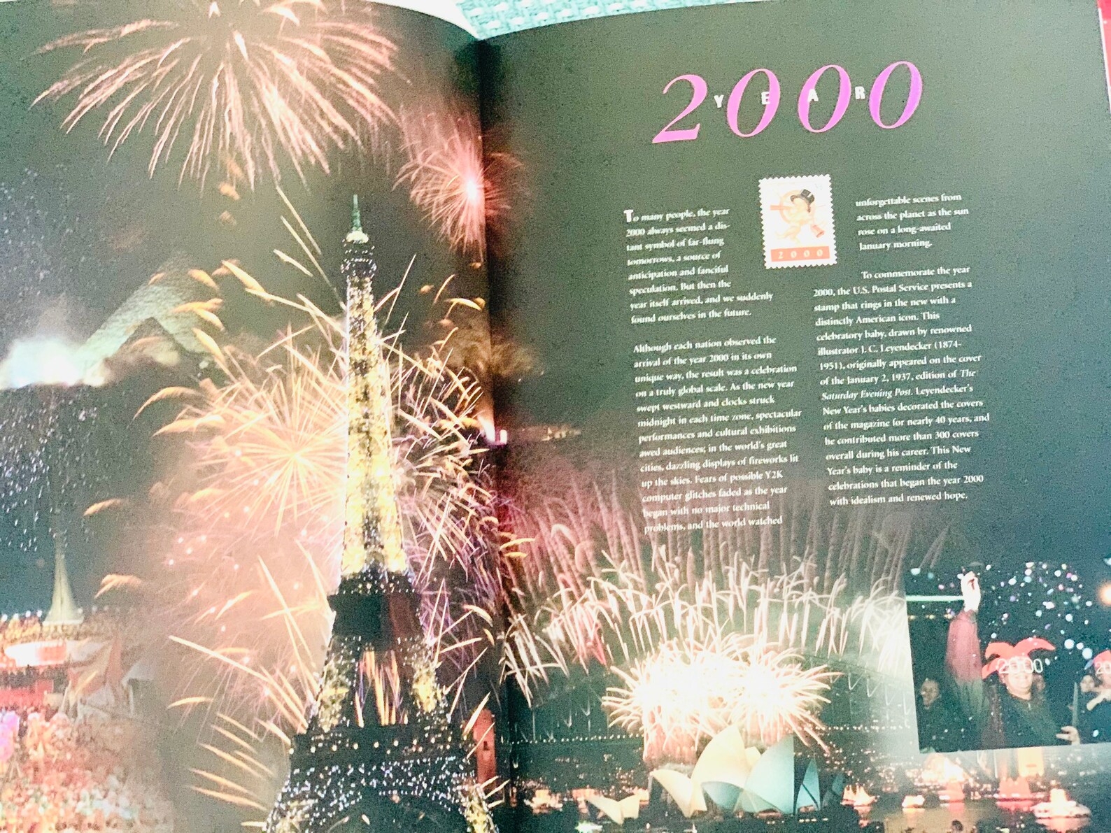 Stamp Collection Commemorative Y2K Yearbook 2000 FREE - Etsy