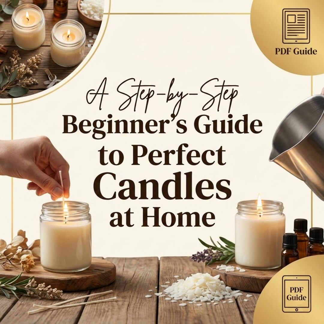 Candle Making for Beginners – Step-by-step Home Guide - Etsy