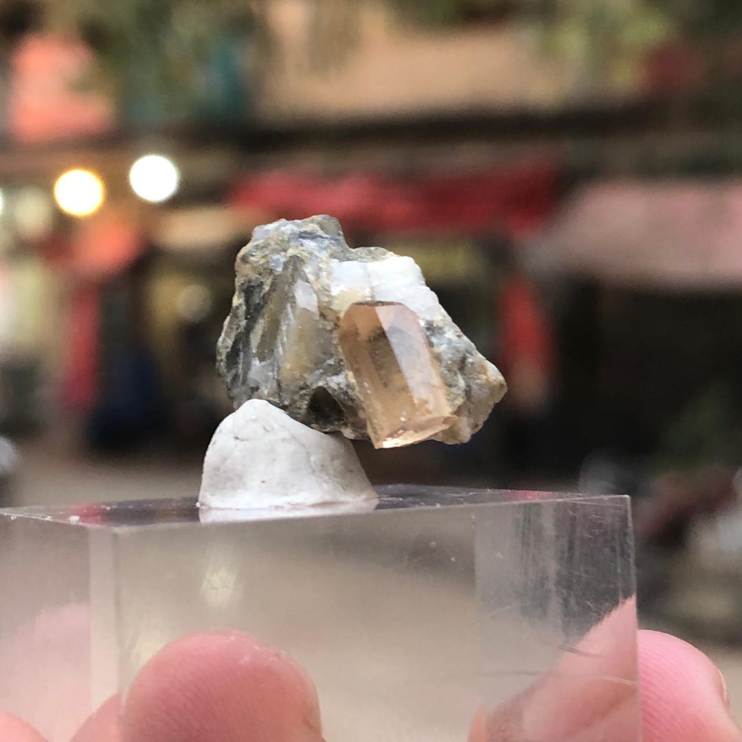 Natural Golden Katlang Topaz Specimen - Etsy