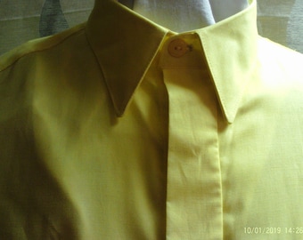 Hidden Button Shirt - Etsy