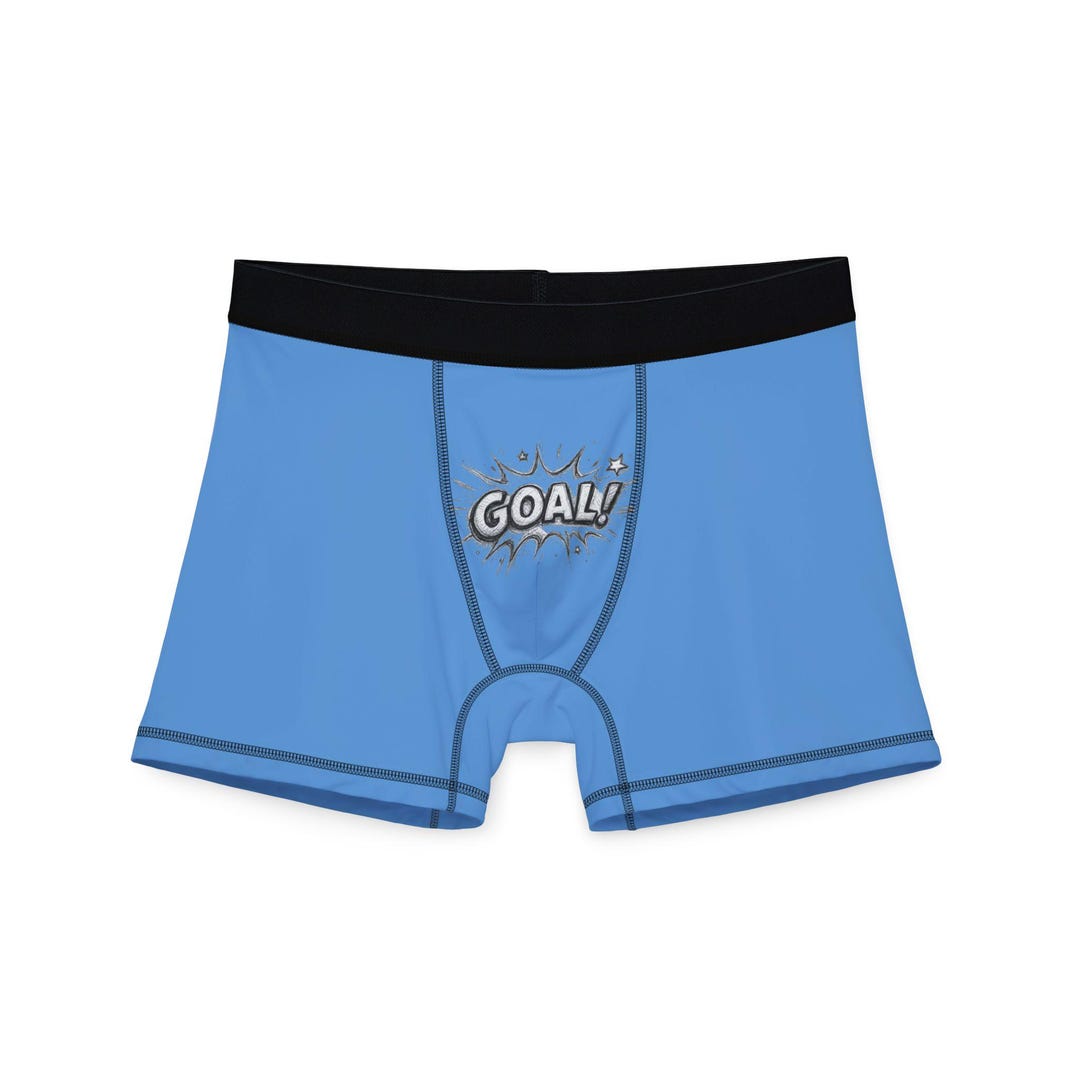 Funny GOAL! Boxer Briefs, Soccer Gift for Him - Etsy