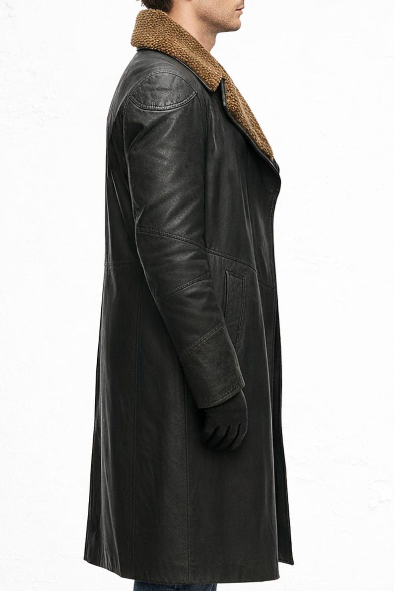 Blade Runner 2049 Officer K Coat | Ryan Gosling Long Leather Trench ...