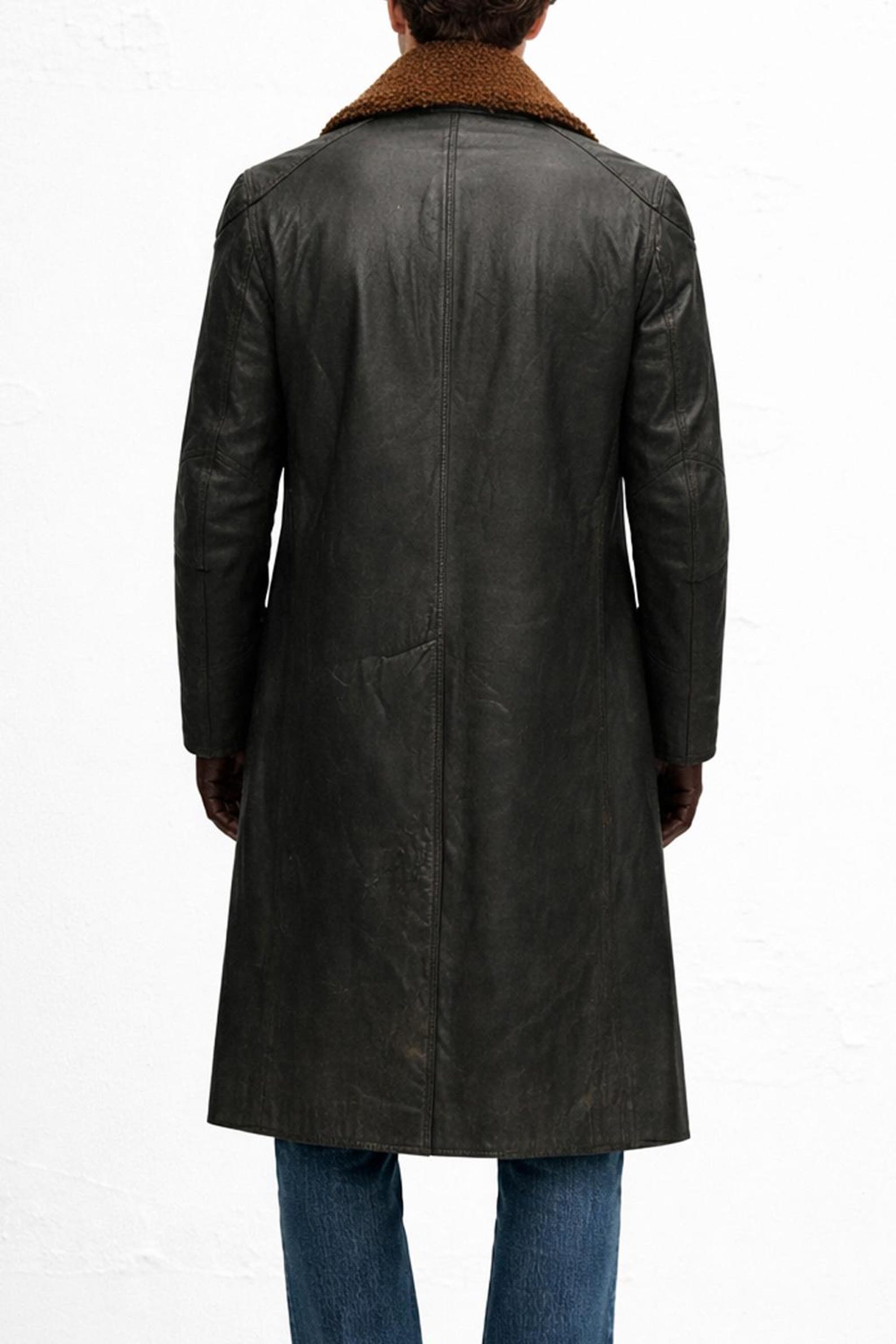 Blade Runner 2049 Officer K Coat | Ryan Gosling Long Leather Trench ...