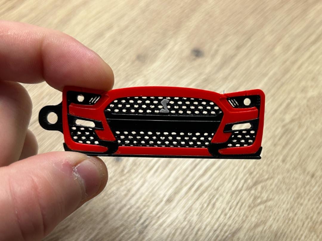 Ford GT500 2022 Front End Keychain | Mustang GT500 Keychain | 3D ...