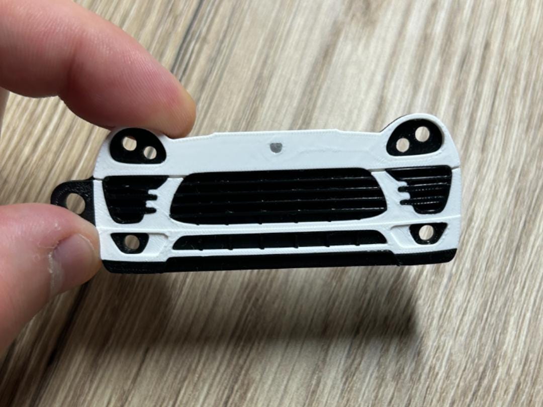 Porsche Macan 2014 Front End Keychain | Macan Keychain | 3D Printed ...