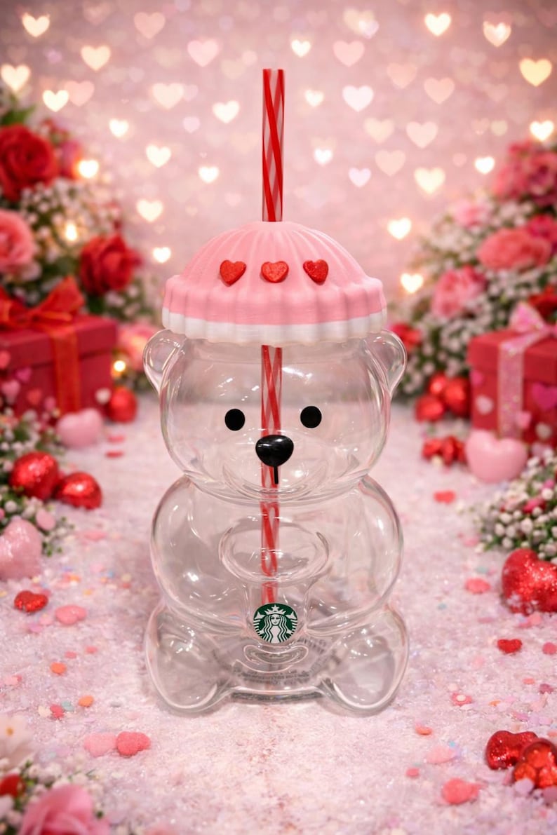 Starbucks Bearista America Edition - Red, White, and Blue Hat Topper ...