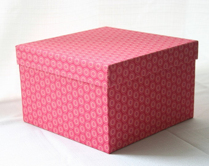 Medium Square Decorative Box - Etsy