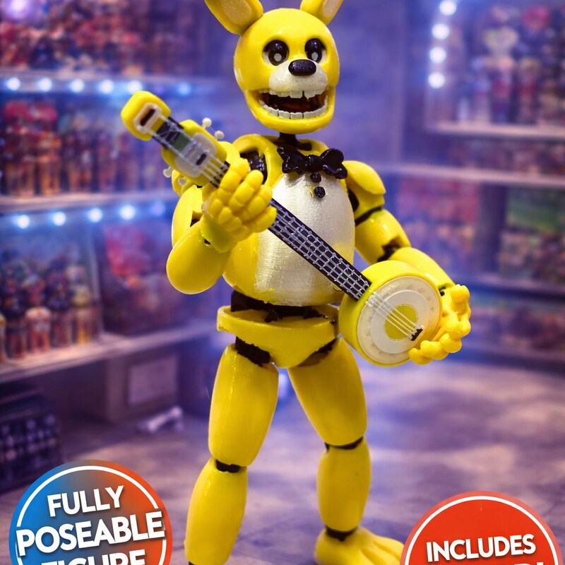 Springbonnie Action Figure - Etsy