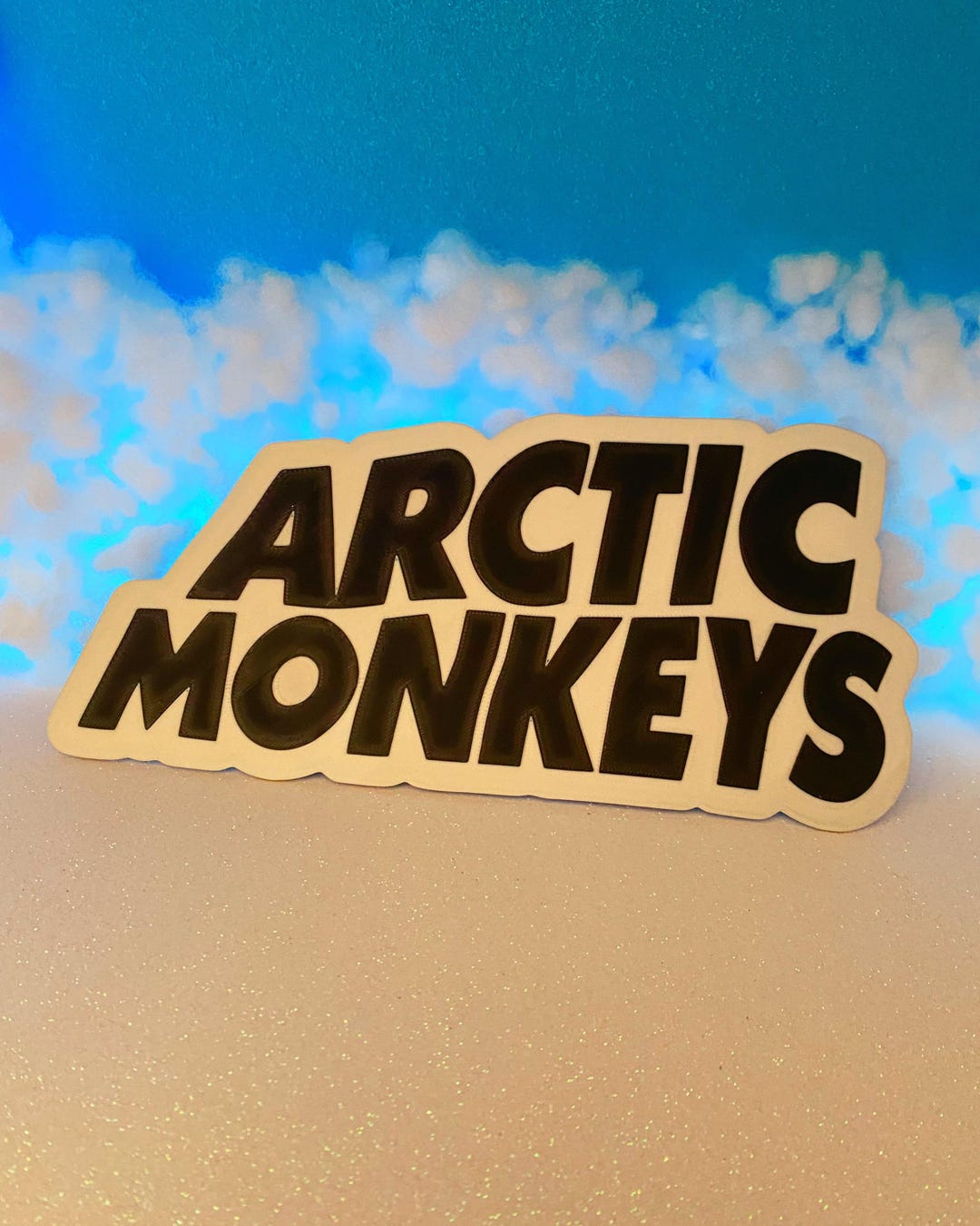 Arctic Monkeys Logo Wall Sign | Indie Rock Band Decor | Alex Turner Fan ...