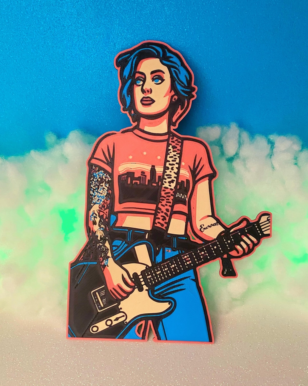 Brody Dalle Wall Art | the Distillers Vocalist Tribute | Punk Rock Girl ...