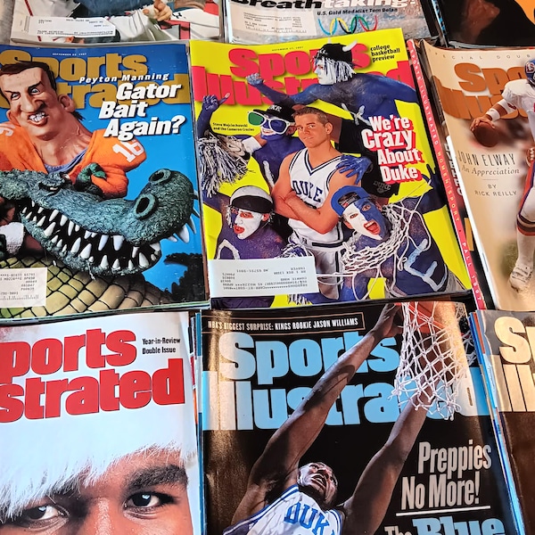1990s Sports Illustrated - Etsy