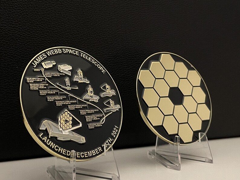 NASA James Webb Space Telescope Coin - Etsy