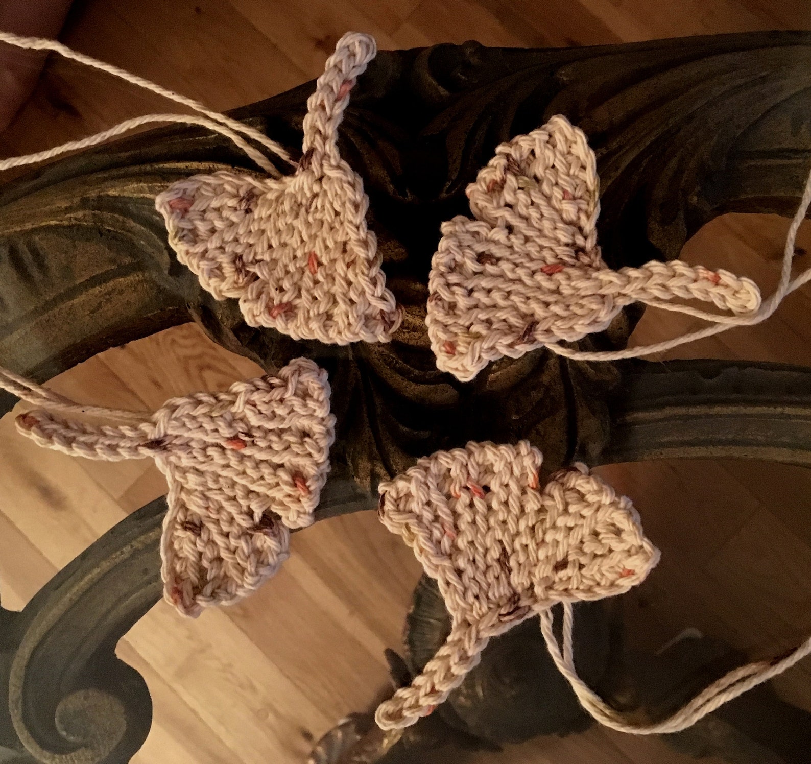 Crocheted Gingko Leaves Applique - Etsy