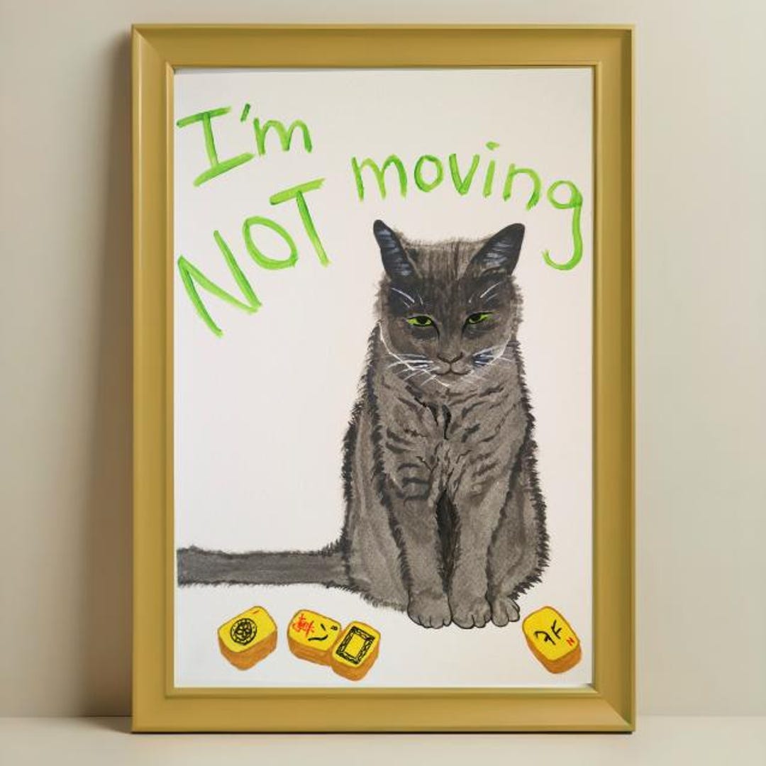 Handmade Pet Portraits, Weird Dog Painting, Sassy Cat Portraits, Dog ...