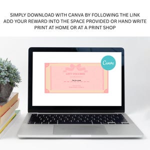 Printable Kids Reward Coupons | Editable Treat Vouchers for Home or ...