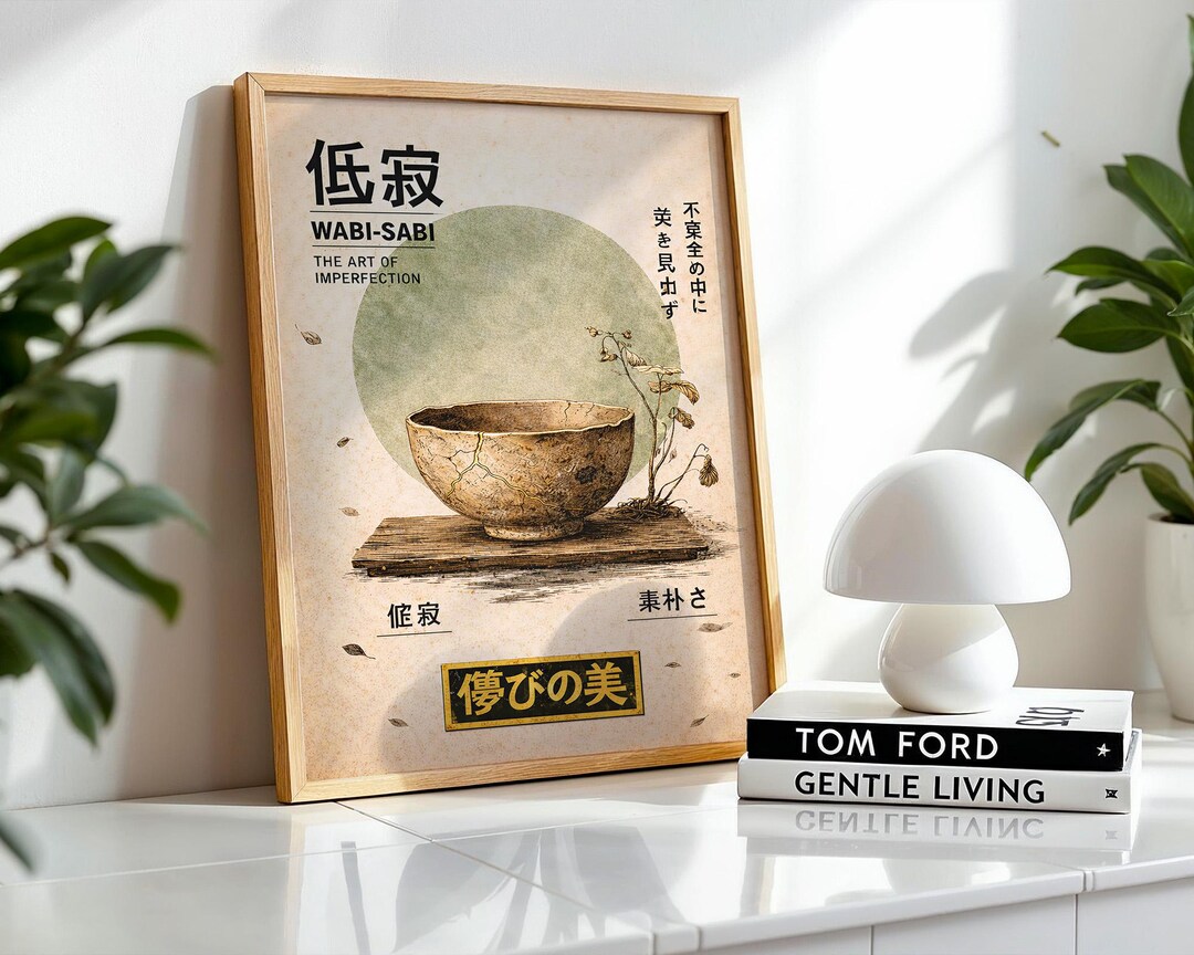 Exclusive Wabi-sabi Poster - the Art of Imperfection - Japanese Culture ...