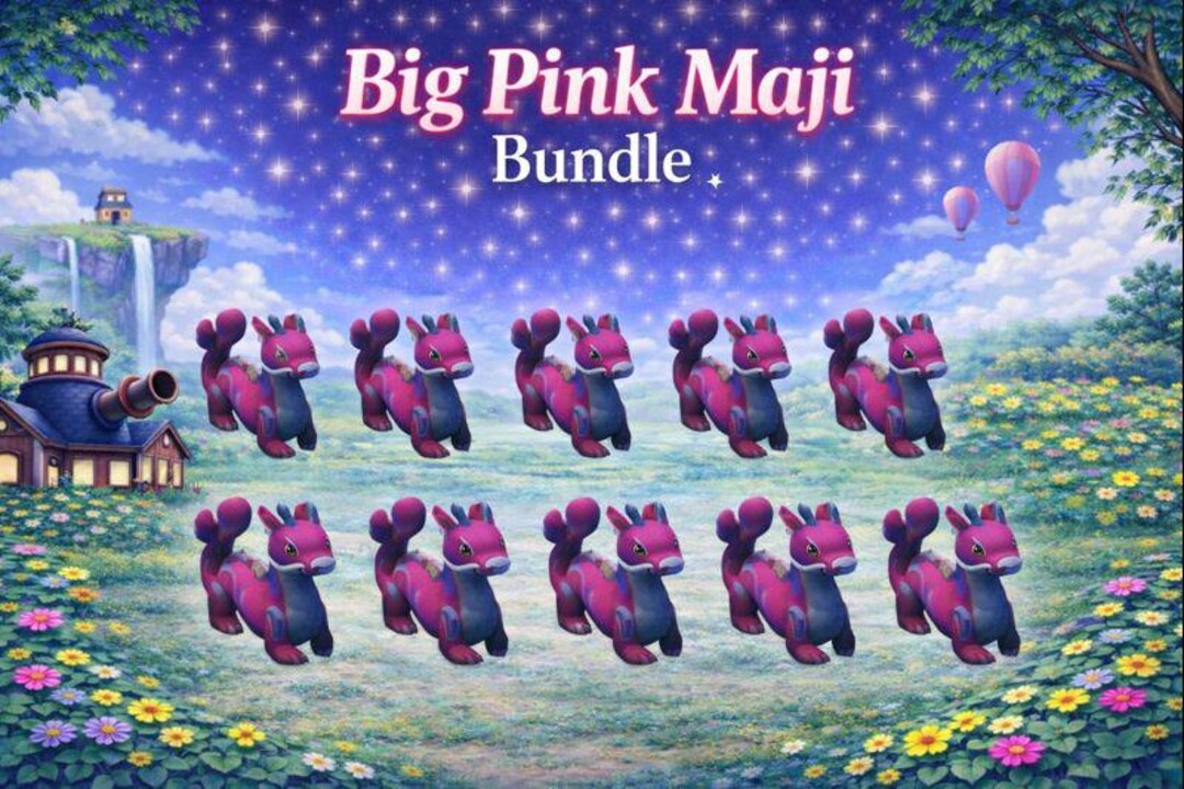 Palia I Big Pink Maji Bundle - Etsy